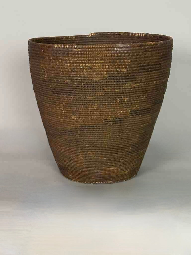 Large Very Tight Weave Vintage Tutsi Decor Basket - Rwanda — Niger Bend