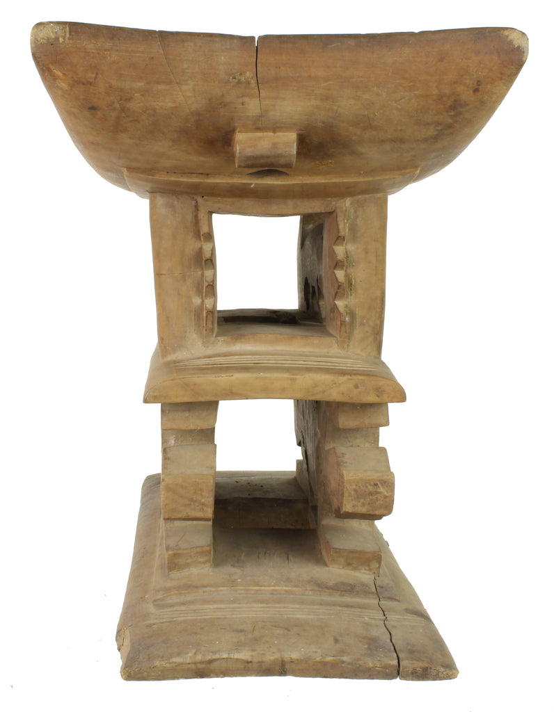 Asante Stool - Rare Design and Detail — Niger Bend