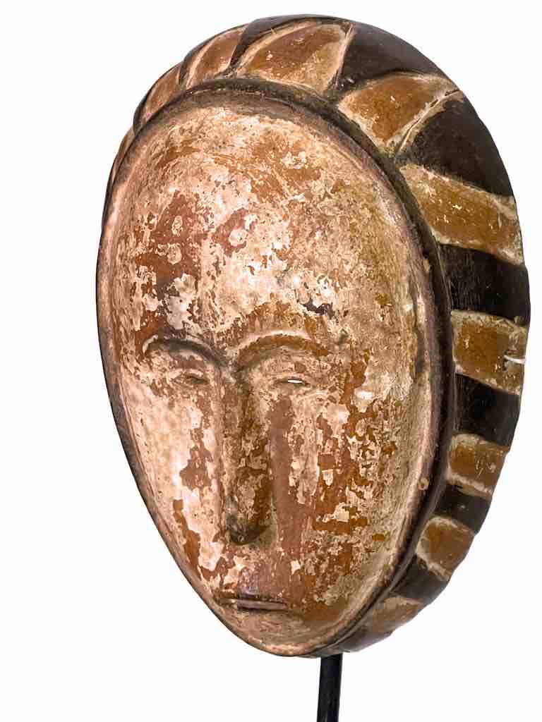 Ceremonial-style African Cameroon Tribal Mask — Niger Bend