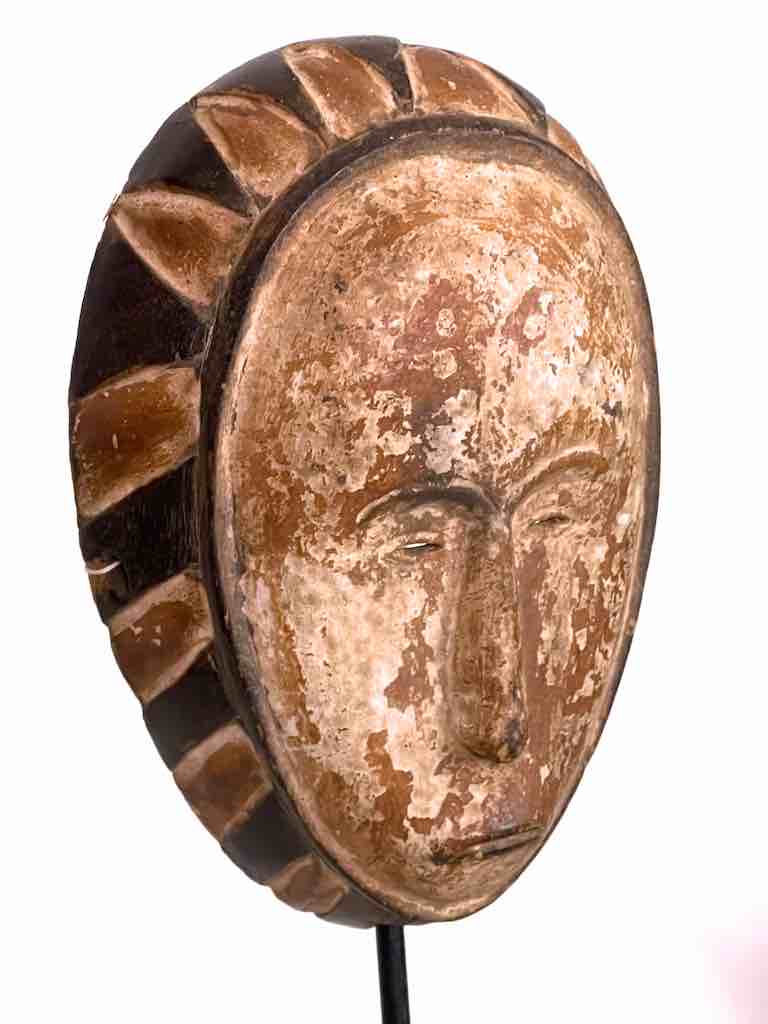 Ceremonial-style African Cameroon Tribal Mask — Niger Bend