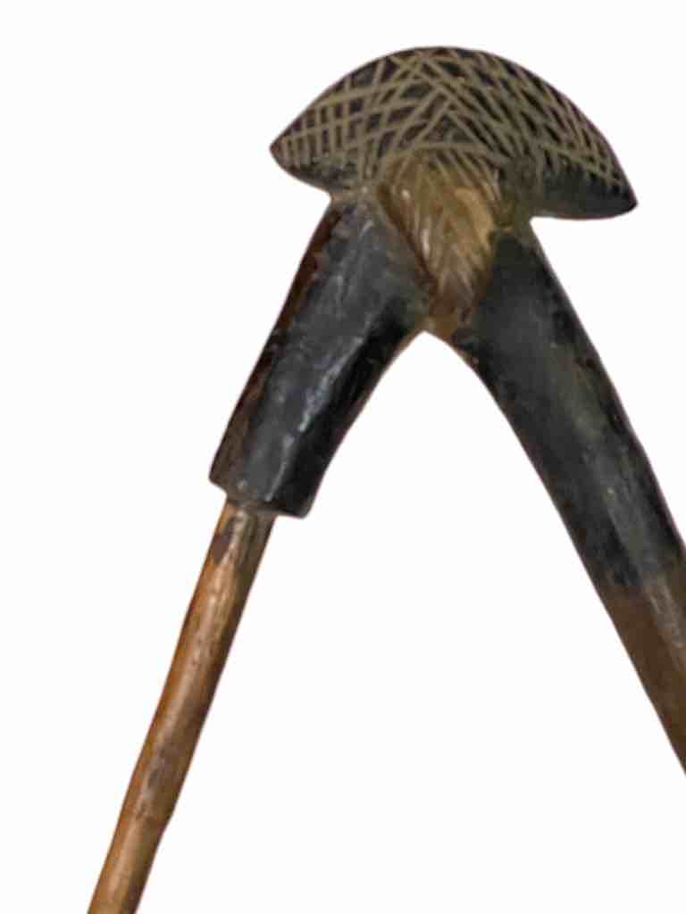 Vintage Traditional Wasamba Gourd Disk Rattle Musical Instrument ...