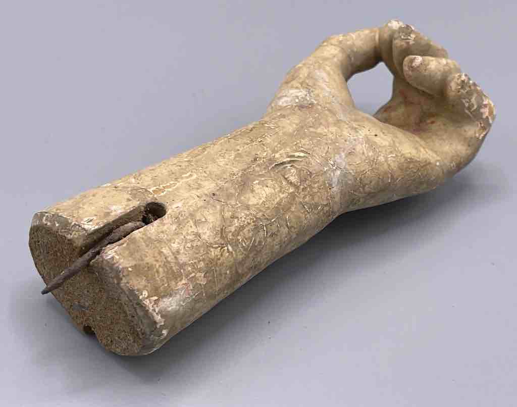 Antique Vietnamese Saint Figure Hand - 5" — Niger Bend